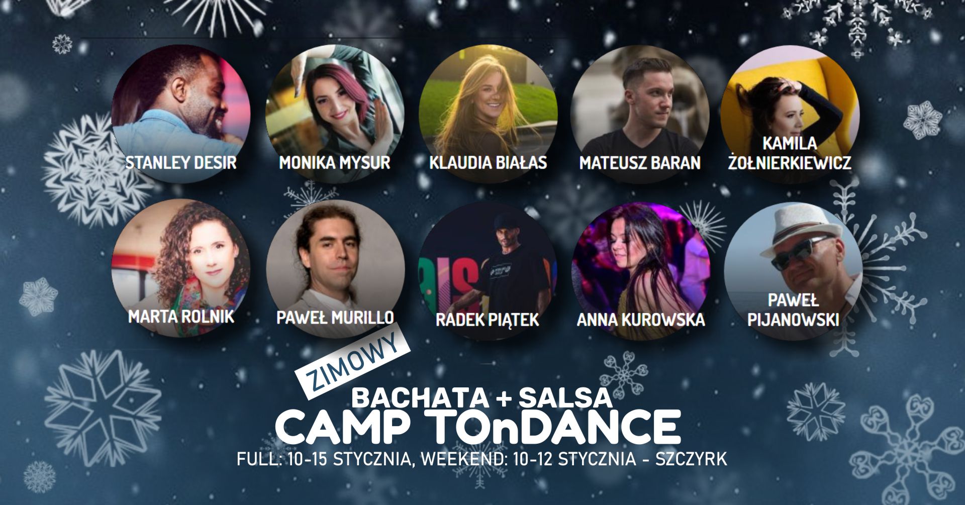 ZIMOWY CAMP TOnDANCE 2025 - Twoje taneczne ferie Bachata + Salsa ...